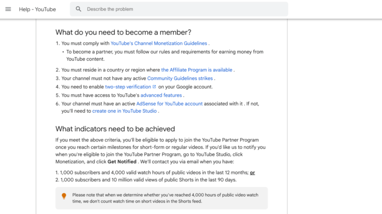YouTube Monetization Checker: See If You’re Earning